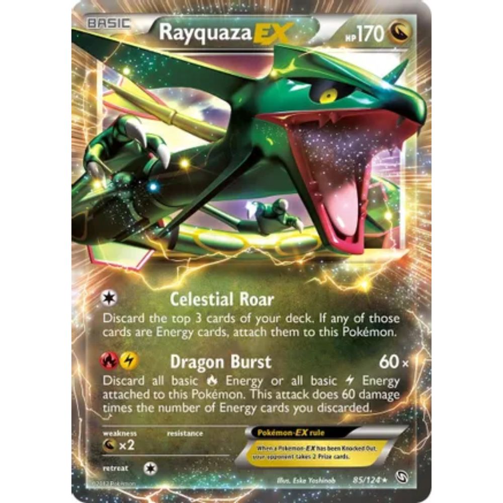 Rayquaza EX 85/124 (DRX) – Collector's Destiny